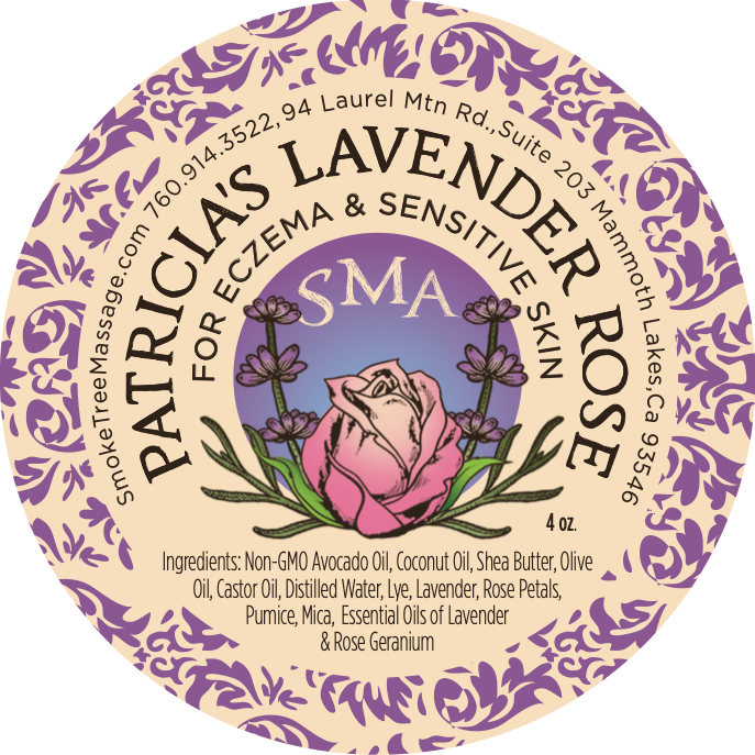 PATRICIA'S LAVENDER ROSE SOAP: ECZEMA & SENSITIVE SKIN – Smoketree ...